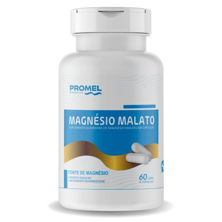 Magnésio Malato Promel 60 Capsulas de 500mg - Promel Nutraceuticos ...