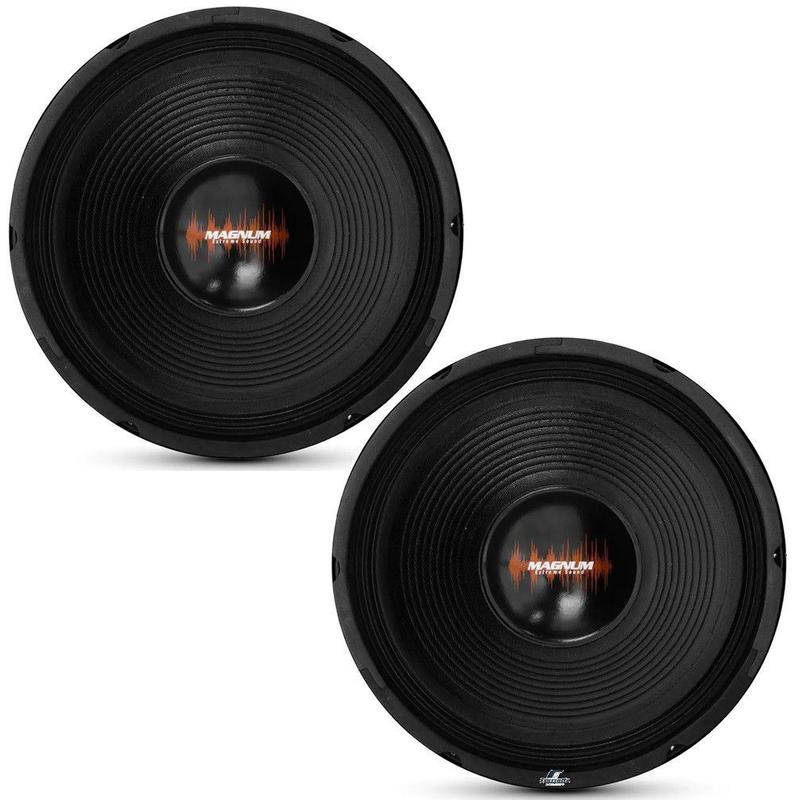 Magnum Alto Falante Woofer Trio 250w Rms Médio Grave 10 Polegadas 02 ...