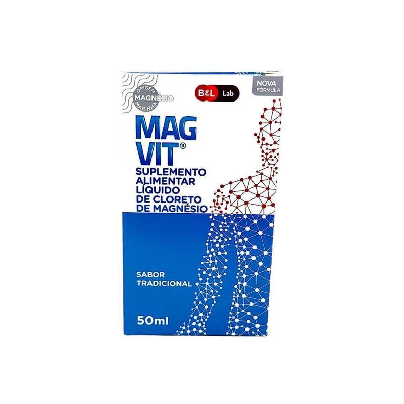 Magvit Sabor Tradicional 50Ml - Complemento Alimentar Adulto - Magazine ...