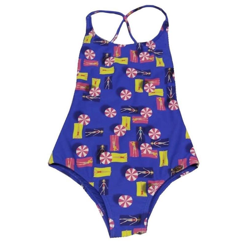 Maiô Infantil Laura Kids Estampado Proteção UV 50+ - Siri - Maiô ...