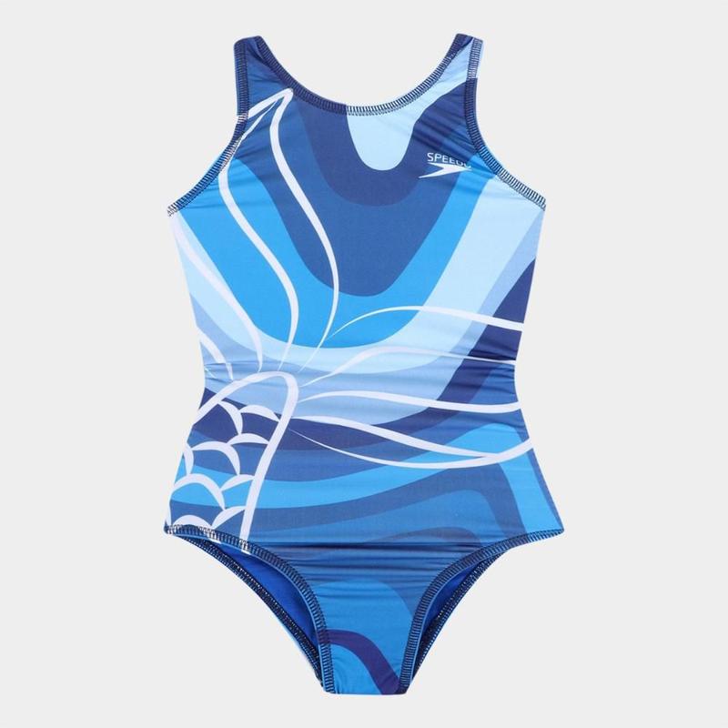 Maiô Infantil Speedo X Wave Sereia Menina - Maiô Esportivo - Magazine Luiza