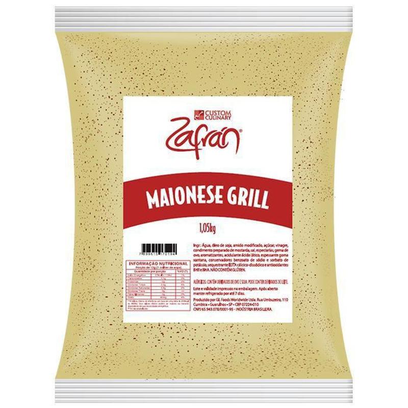 Maionese grill zafrán 1,05 kg - Novasafra - Maionese - Magazine Luiza