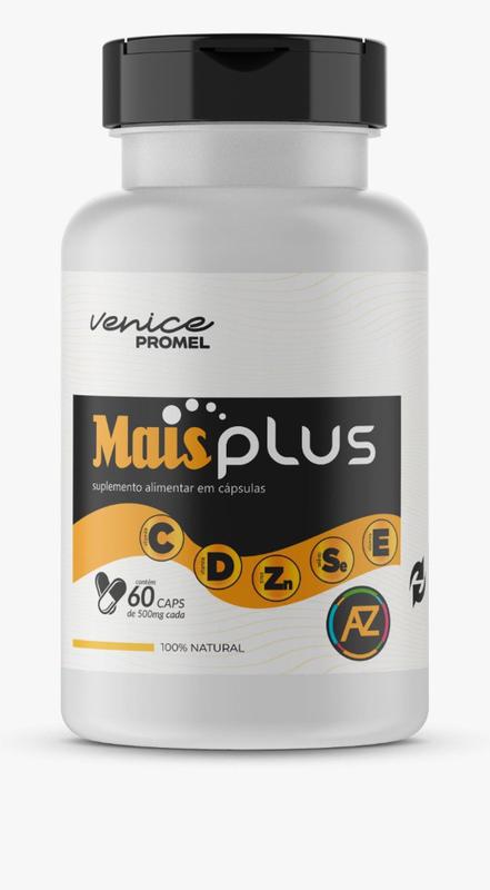 Mais Plus cáps. 60 cáps - Promel - Medicamentos - Magazine Luiza