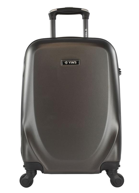 Mala De Bordo 10Kg Pequena ABS Rígida Rodinhas Giro 360 Cadeado Puxador ...