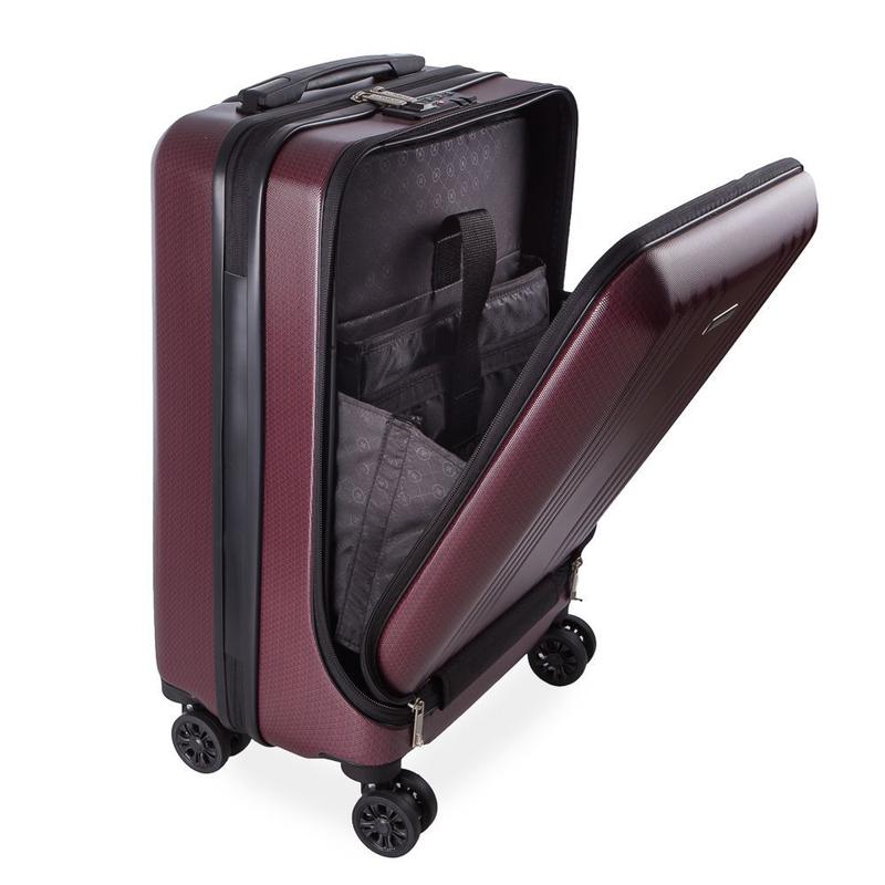 Mala de Bordo ABS Executiva para Notebook para Viagem Roda Dupla Giro ...