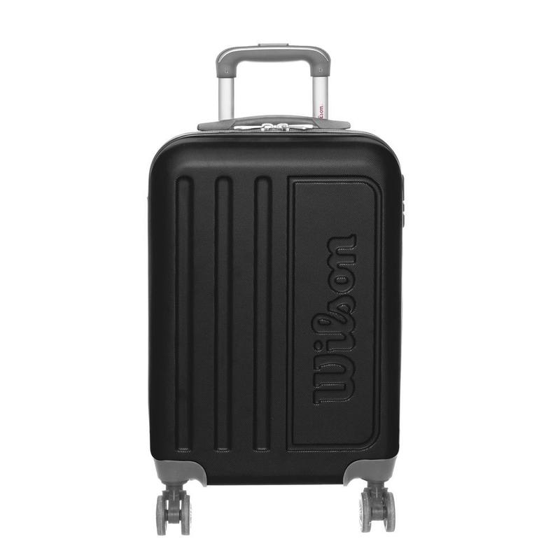 Mala de Bordo Abs para Viagem Wilson W1709 Rodas Duplas Giro 360 Preta ...