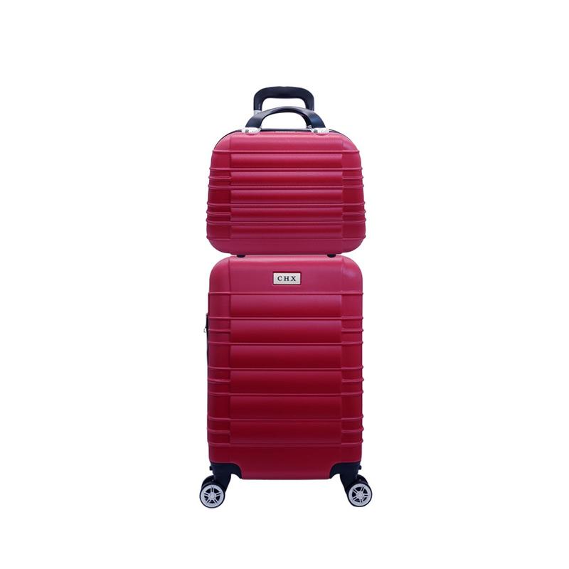 Mala de bordo com frasqueira viagem 4 rodas 360 abs - CHX - Mala de ...