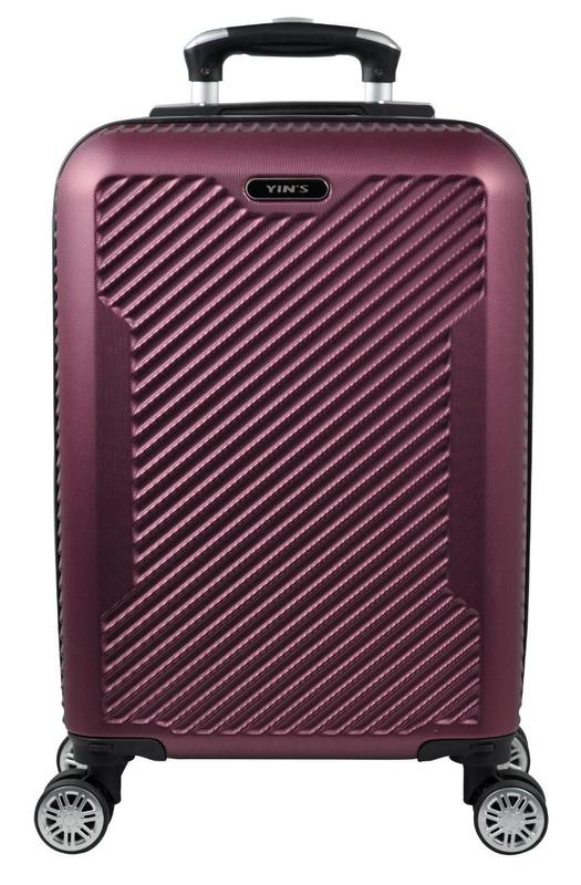 Mala De Bordo De Mão 10kg ABS Com Rodinhas Duplas 360 - Yins - Mala de ...