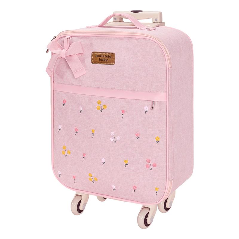Mala de Carrinho Rodinha Maternidade Floral Batistela Baby - Mala ...