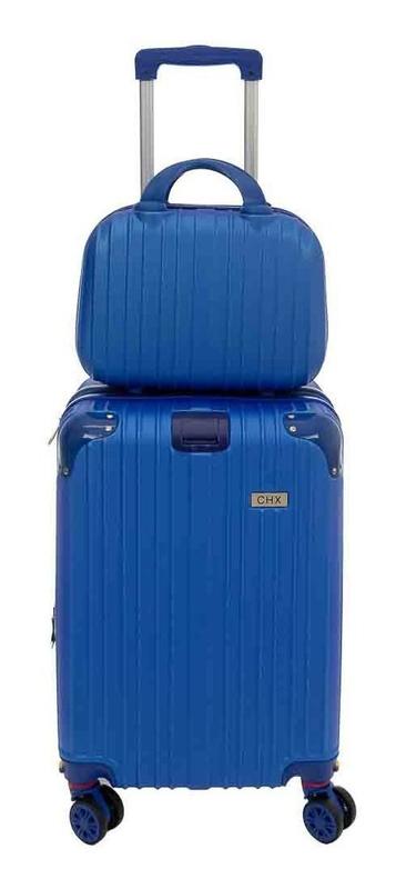 Mala de Viagem Bordo em Abs 360 Expansiva e Frasqueira M - CHX - Mala ...