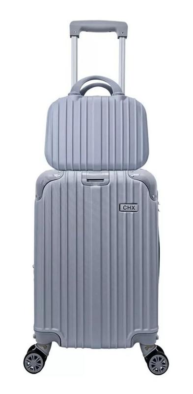 Mala de Viagem Bordo em Abs 360 Expansiva e Frasqueira M - CHX - Mala ...