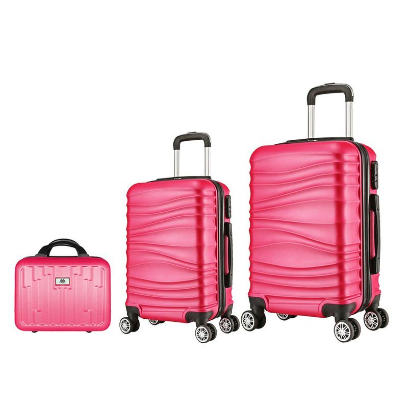Mala de viagem bordo, grande e frasqueira em abs eagle ac50-as67 - Mala ...