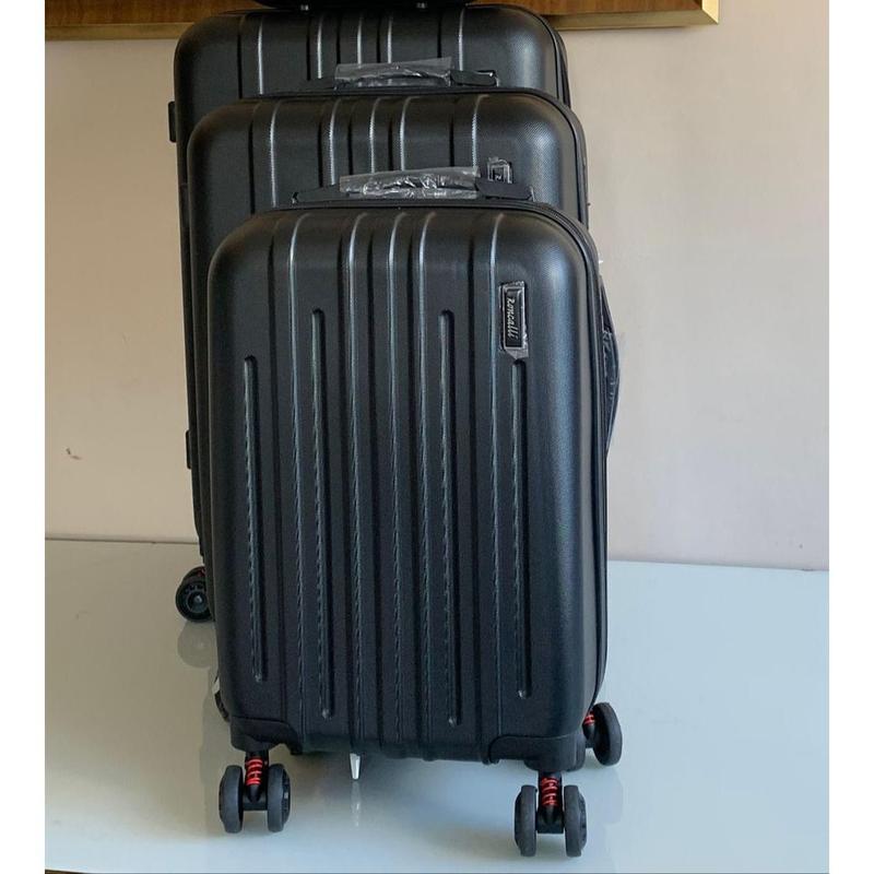 Mala de viagem kit 3 peças expansiva lisboa branca - Roncalli ...