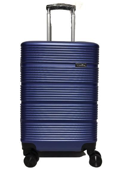 Mala De Viagem Média ABS Grandbag Rodas 360 Azul quadrada - Mala Avulsa ...