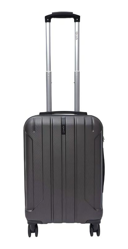 Mala de Viagem Rígida De Mão e Rodinha Com Senha Preta - Qualis - Mala ...