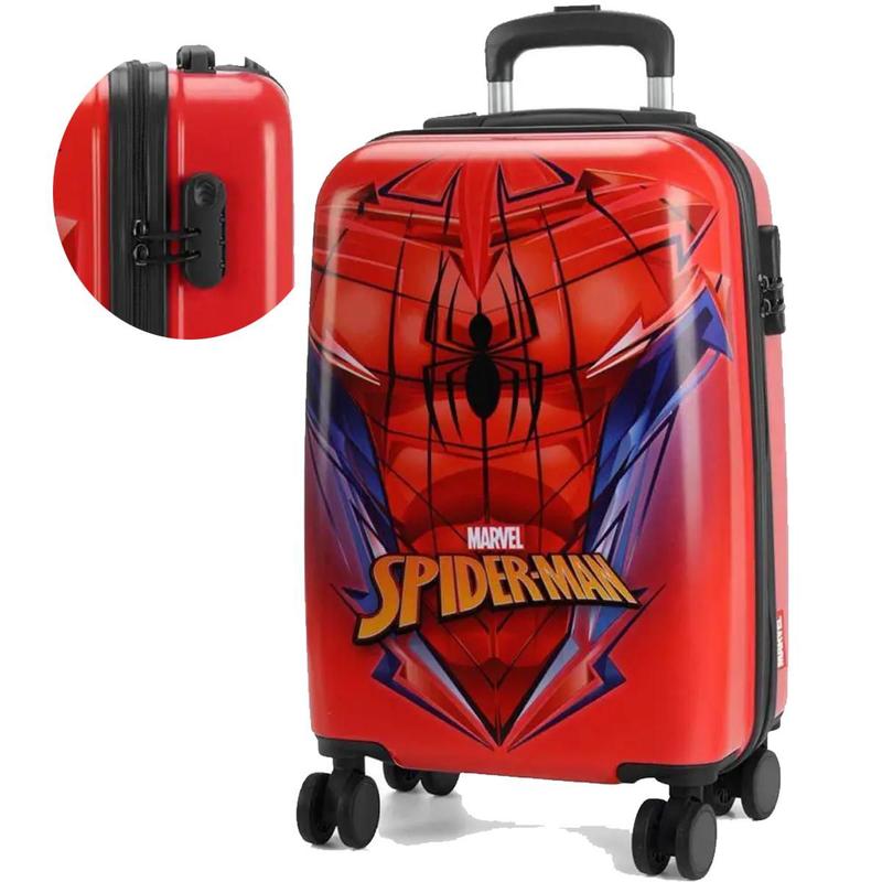 Mala de Viagem Rígida Homem Aranha Marvel Roda 360 Luxcel - Mala de ...