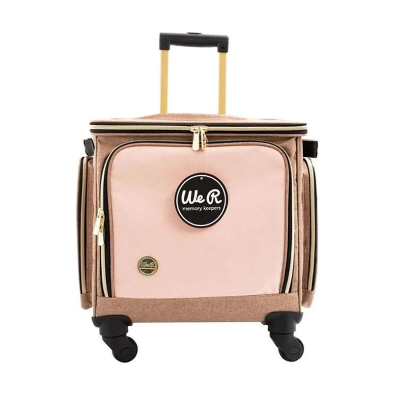 Mala Organizadora para Scrapbook We R Memory Rolling Bag - Pote ...