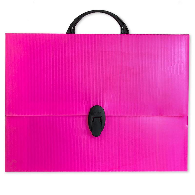 Maleta 205 Polionda Pasta Com Alça E Trava Ofício Polibras - Pastas ...