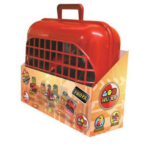 Maleta blocos de montar kit bombeiro - 09011 - bell toy - Brincadeiras ...