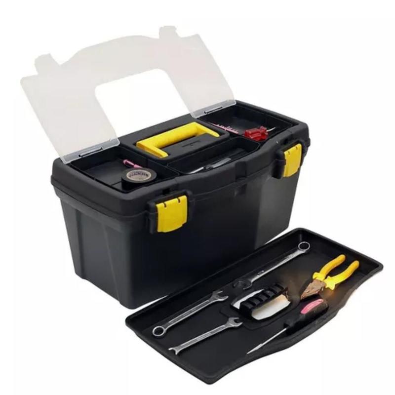 Maleta De Ferramenta C/ Bandeja Alça Caixa Grande Chaves - UTILITY BOX ...