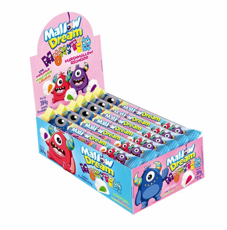 Mallowdream Bombom Danilla Sabor Tutti Frutti 24 Unidades - Danilla ...