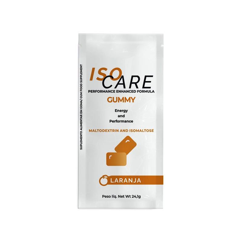Maltodextrina e Isomaltose - Isocare Gummy - Sabor Laranja - Caixa c ...