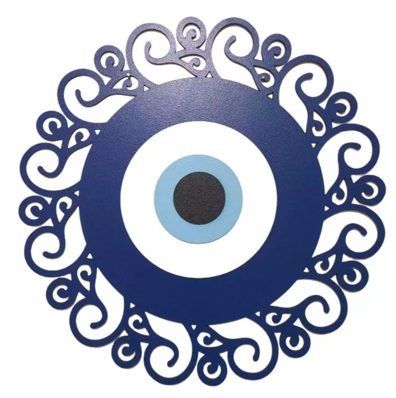 Mandala Olho Grego 3d Proteção,xô Inveja,mau Olhado Mdf 15cm - Cy'Arts ...