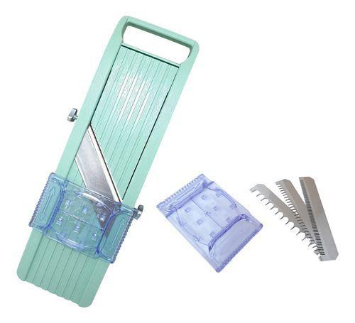 Mandolin Benriner Verde Fatiador Legumes Oriental Japonês - Mandolin ...