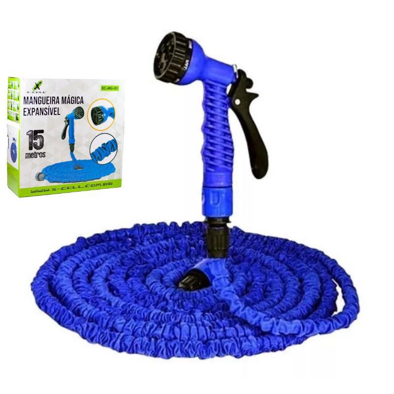 Mangueira Magica Elastica Expansivel Flexivel Retratil 15M - X-CELL ...