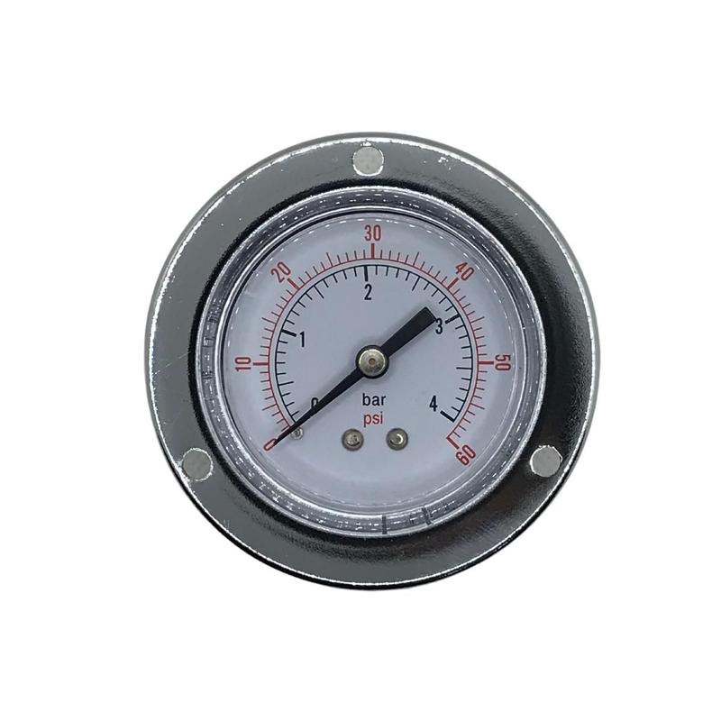 Manômetro Painel 50mm Rosca 1/4 Com Flange 4 Bar 0-60 Psi - LAB - Manômetro - Magazine Luiza