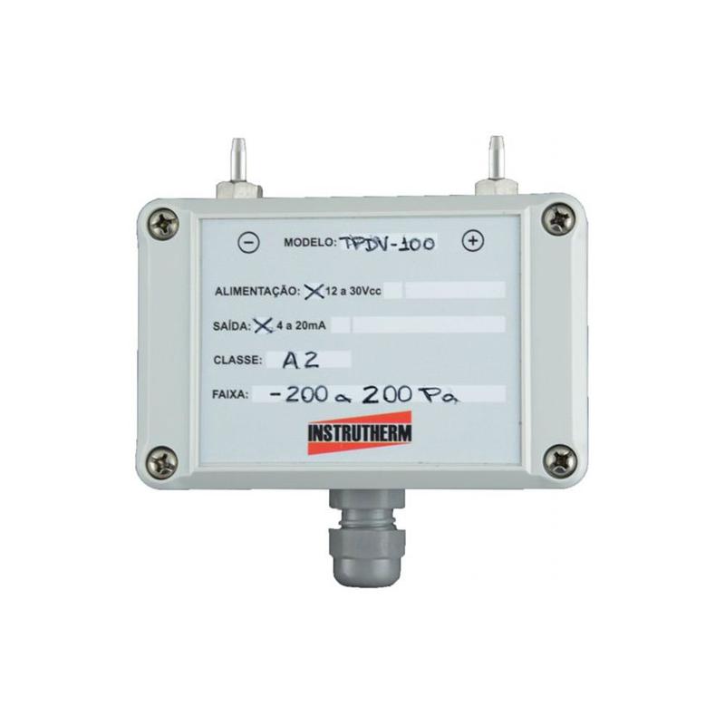 Manômetro Transmissor Pressão Diferencial Tpdv-100 A2 - Instrutherm ...