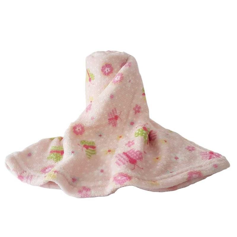 Manta Bebê Glorious Baby Borboletas 90cm x 1,10m Rosa - Corttex - Manta ...