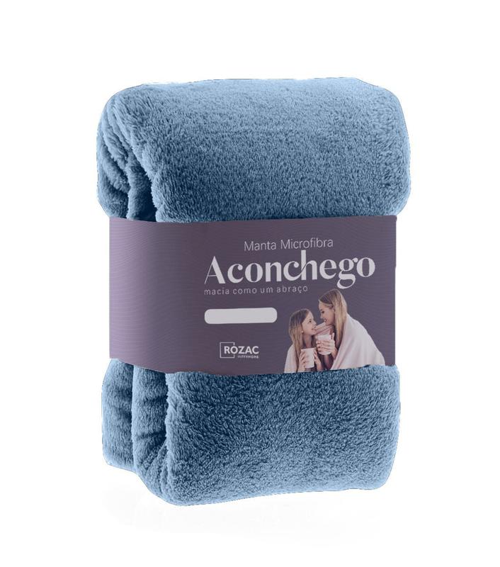 Manta de Microfibra King 2,20m x 2,40m Toque Macio - Rozac - Manta para ...