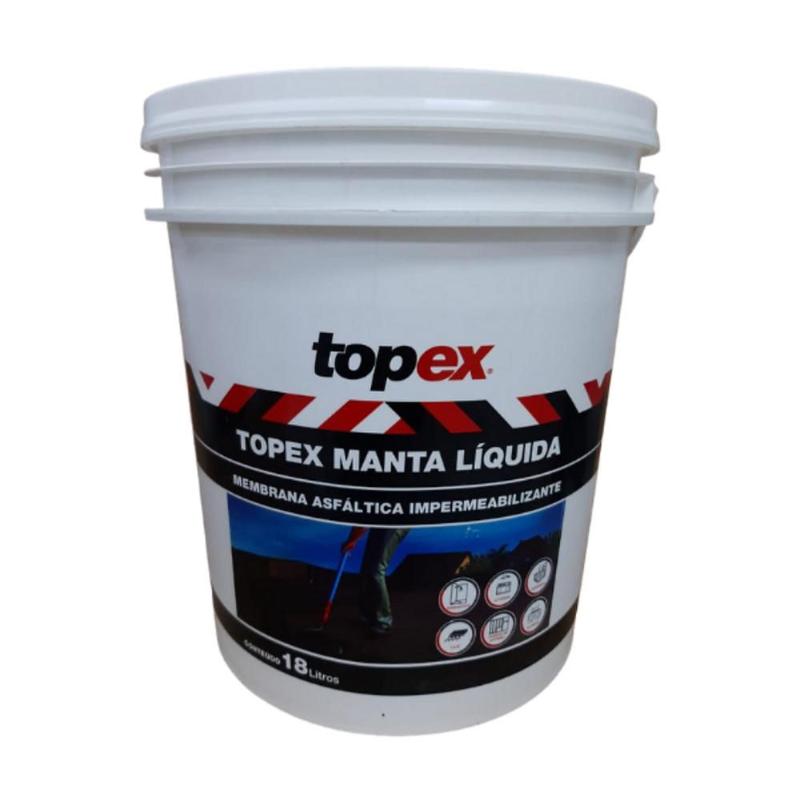 Manta Líquida Pto Balde 18L Topex - Manta Líquida - Magazine Luiza