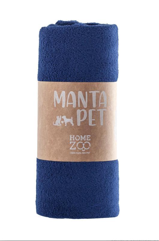 Manta Para Cachorro E Gato - Azul Marinho - Homezoo - Manta, Cobertor e ...