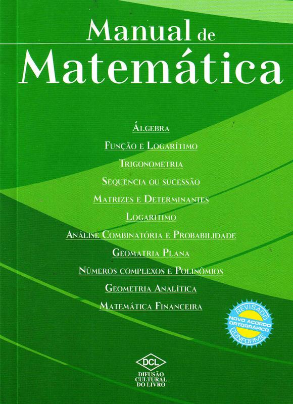 Manual de Matematica - Livros de Matemática - Magazine Luiza
