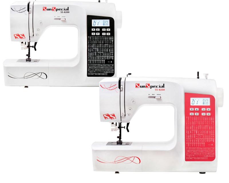Máquina Costura Doméstica Eletrônica Ss-8200- Sun Special - Máquinas de ...