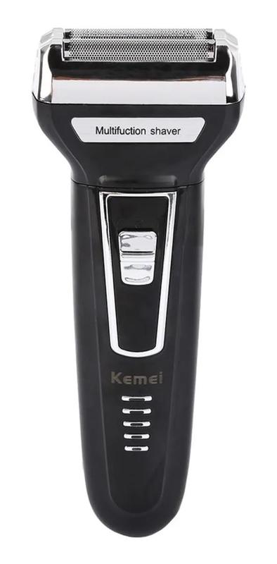 Maquina De Barbear Aparador De Pelos 3 Em 1 Kemei Km-6558 Preto 100v/240v - Aparador de Pelos ...