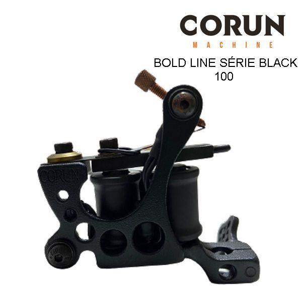 Máquina de Bobina Corun Tattoo Série Black Bold Line 100 - Máquina de ...