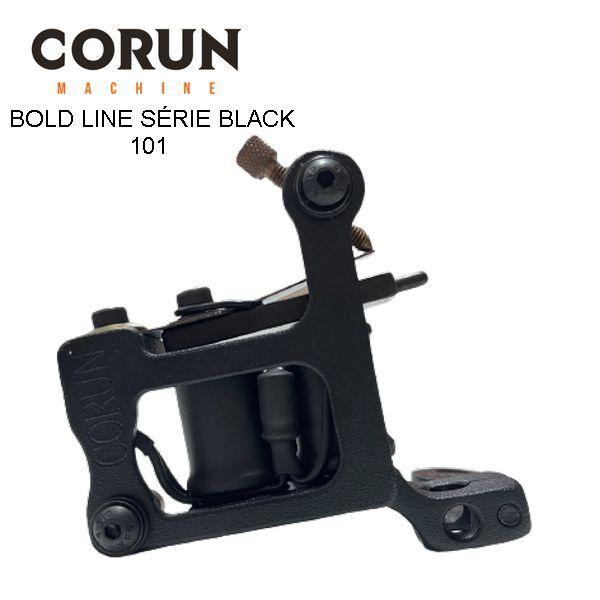 Máquina de Bobina Corun Tattoo Série Black Bold Line 101 - Máquina de ...