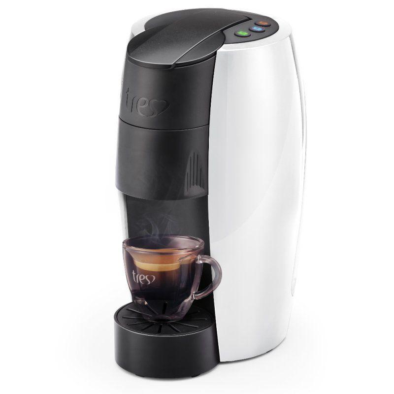 Máquina de Café Espresso e Multibebidas Automática TRES Lov Branco ...