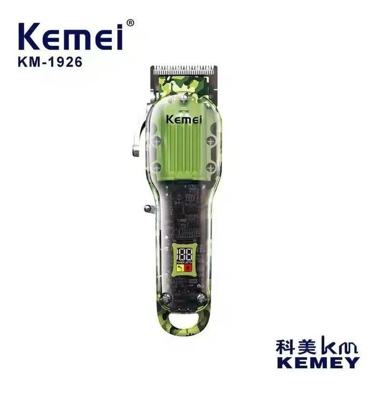 Maquina De Corte Kemei Km-1926 Camuflada - Máquina de Cortar Cabelo - Magazine Luiza