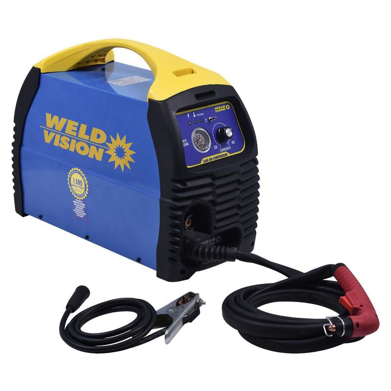 Máquina de Corte Plasma Flash 45 Air Compressor Weld Vision - Weld Vision - Corte Plasma ...