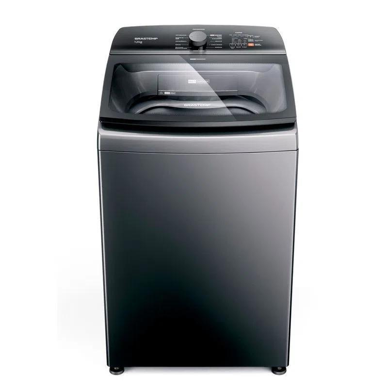 Máquina de Lavar Roupas Brastemp 12Kg Titânio Com Ciclo Tira Manchas ...