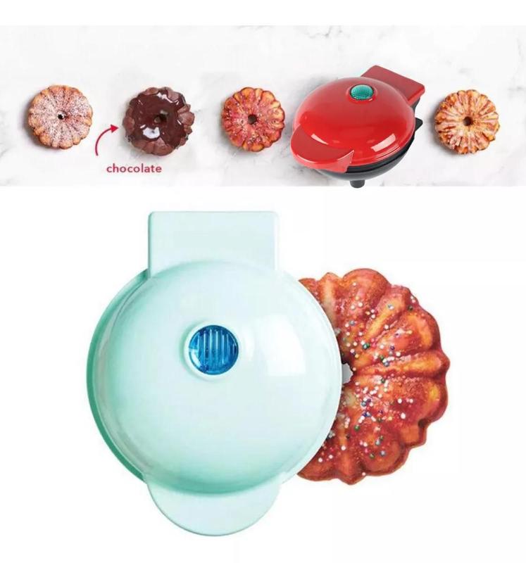 Máquina de Mini Bolo Assadeira Portátil Elétrica 110v - MINI MAKER ...