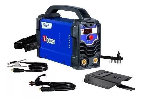 Maquina De Solda Inversora 220a Flama 221 Boxer Com Eletrodo e Luva ...