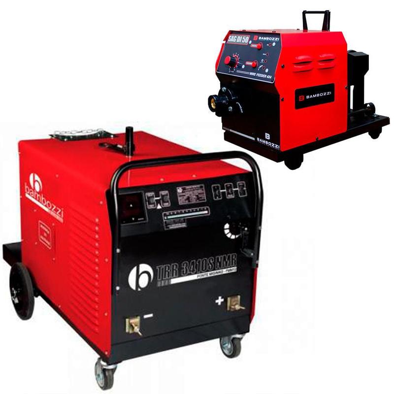 Máquina de Solda MIG / MAG 400A TRR 3410 S NMR com Cabeçote Externo ...
