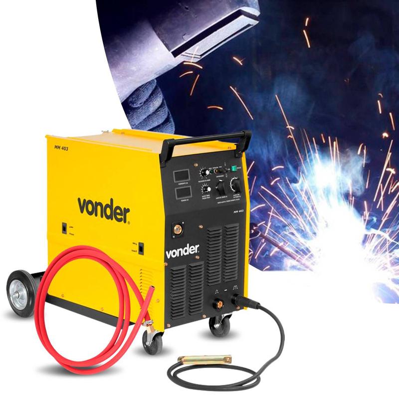 Máquina de Solda MIG/MAG MM403 400A Trifásica Vonder - Máquina de Solda ...