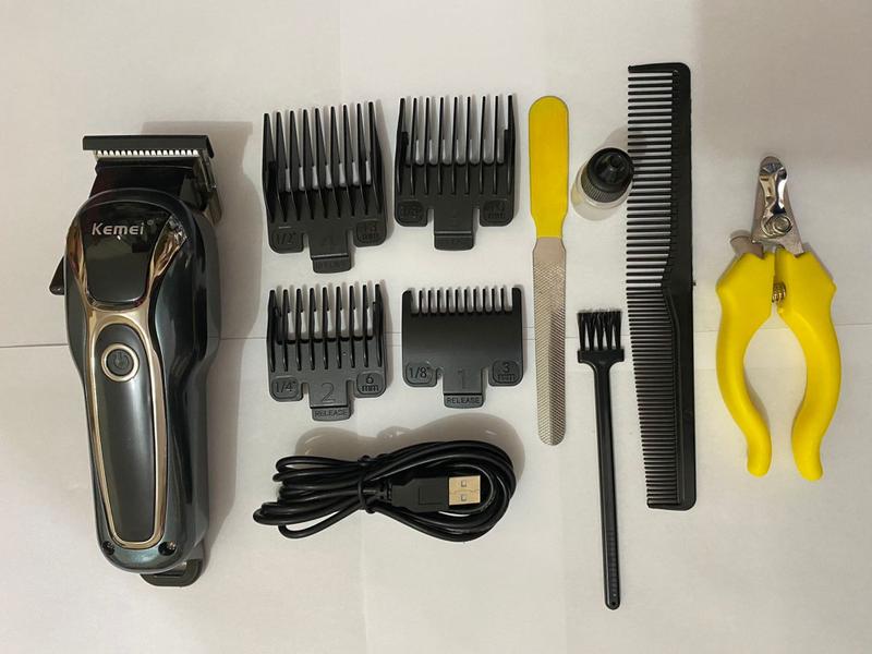 Máquina De Tosa Pet Bivolt Profissional Kemei 1991 - Máquina de Tosa ...