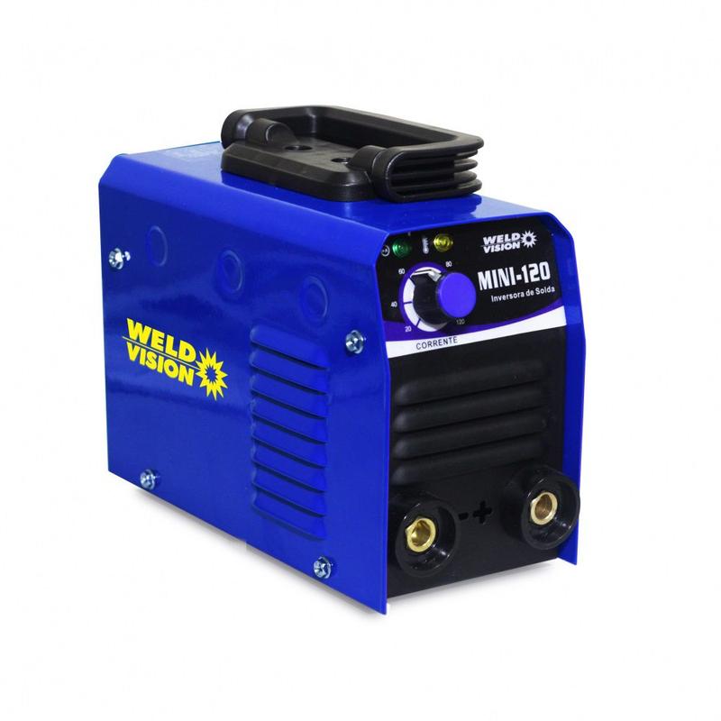 Máquina Inversora de Solda Mini 120 - Weld Vision - Máquina de Solda - Magazine Luiza